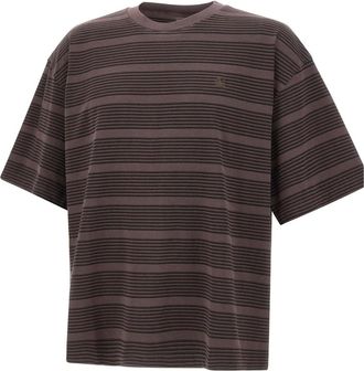 Carhartt Work in Progress Homme, Tops, Violet, Taille: XS Hanson T-shirt