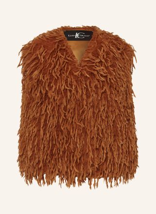 Luisa Cerano Luisa Cerano Kunstfell-Weste braun