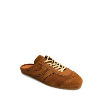 Dries Van Noten Suede Sneaker Mules - - Shoes - Damen - Braun - 37 EU