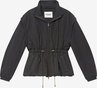 Isabel Marant Manteau Dastyni - Femme - Noir D&eacute;lav&eacute; - Taille 34 - Marant &Eacute;toile