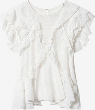 Isabel Marant Top Nalou - Femme - Blanc - Taille34 - Marant &Eacute;toile