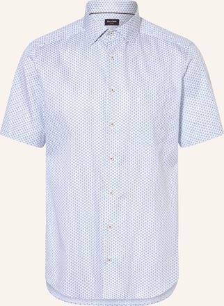 Olymp Halbarm-Hemd Luxor Modern Fit blau