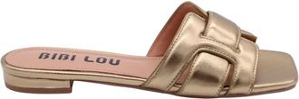Bibi Lou Femme, Chaussures, Jaune, Taille: 37 EU Clay Tongs