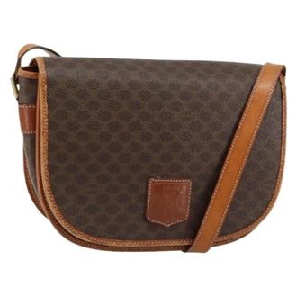 Celine Sac bandouli&egrave;re vintage Pre-owned - Femme - Pre-owned - Brun - Taille: ONE Size