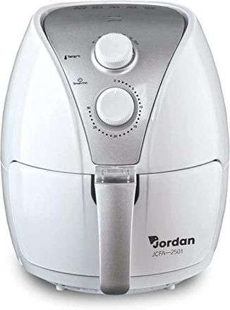 My Brand Jordan Luftfritteuse, 1700 W, 3,5 l, 2 Jahre Garantie, sp&uuml;lmaschinengeeignet (wei&szlig;)