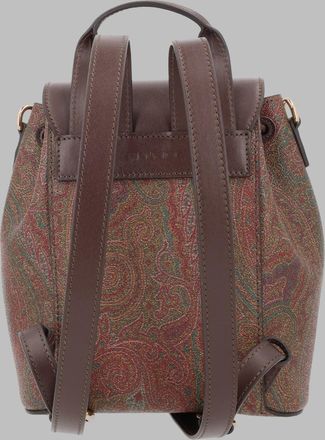 Etro Womens Backpack Essential S Multicolour Cotton Backpacks