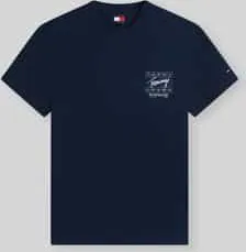 Tommy Jeans Regular Fit T-Shirt aus reiner Baumwolle mit R&uuml;cken-Print