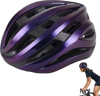 Generico Fahrradhelm, 8,85 x 7,1 x 5,9 Zoll (22,6 x 18,1 x 15,9 cm) Fahrradhelm, leicht, sto&szlig;fest, bel&uuml;ftet, verstellbar, Schutzhelm f&uuml;r Fahrradfahren, Skatebo