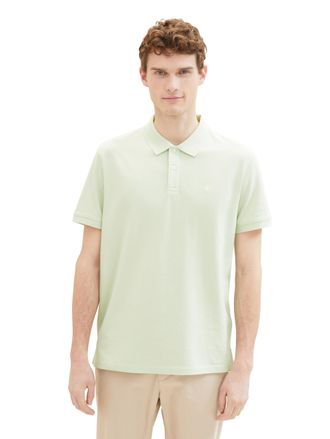 Tom Tailor Herren 1031006 Basic Piqu&eacute; Poloshirt, 35169 - Tender Sea Green, S