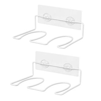 Cabilock 2 St&uuml;ck Wandmontiertes Schuhregal Wei&szlig; Platzsparend No Punch Schuhablage Stabil Kompakt F&uuml;r Flur Schlafzimmer Organizer