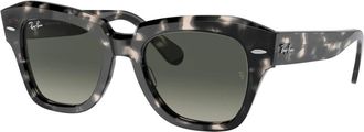 Ray-Ban unisex, Accessoires, Gris, Taille: 49 MM Lunettes de Soleil State Street Gris D&eacute;grad&eacute;