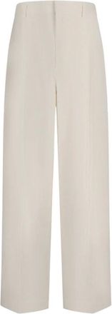 Darkpark Darkpark - Pantalon Large en Velours C&ocirc;tel&eacute; Davide - Homme - Pantalons - Blanc - Taille: S