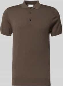 Profuomo Slim Fit Poloshirt mit Knopfleiste