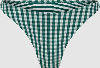Anja Bas de Maillot La S&eacute;duisante Vichy Vert