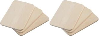 KESPER | Fr&uuml;hst&uuml;cksbrettchen aus Birkenholz | 6er Pack | 22 x 14 cm | ideal als Schneidbrett zum Fr&uuml;hst&uuml;ck
