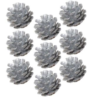 Milisten 9st Gartenminiaturen Tannenzapfen Artificial Pine Cone Mini Tannenzapfen Masse Danksagung Tannenzapfen H&auml;ngendes Tannenzapfendekor Mini Pine Cones Kle