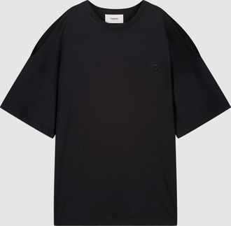 Coperni Tee Shirt Open Shoulder Black