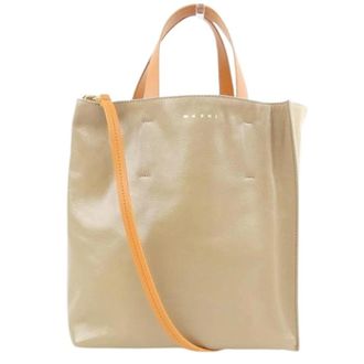 Marni Pre-owned Museo Calf Tote Bag - - Pre-owned - Damen - Beige - ONE SIZE