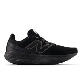 New Balance Fresh Foam 520 V9 pour Femme, Noir/Noir m&eacute;tallis&eacute;, 42.5 EU