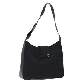 Ferragamo Pre-owned Nylon handtaschen - - Pre-owned - Damen - Schwarzk - ONE SIZE