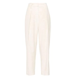 Brunello Cucinelli Monili-detail Hose - - Trousers - Damen - Beige - M