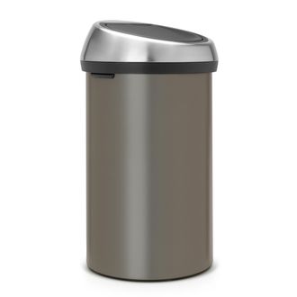 Brabantia Touch bin 60L - Platinum