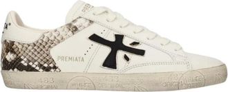 Premiata Femme, Chaussures, Blanc, Taille: 37 EU Stevend 8497