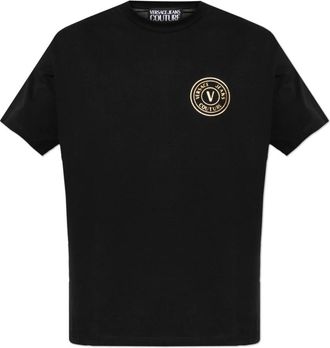Versace Jeans Couture Homme, Tops, Noir, Taille: M T-Shirt Exclusif
