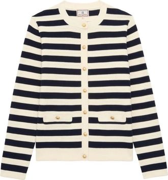 Ines De La Fressange Femme, Pulls, Bleu, Taille: 42 FR Vanille Cardigan