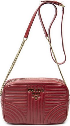 Prada Crossbody Bags - Camera Crossbody - Gr. unisize - in Rot - f&uuml;r Damen