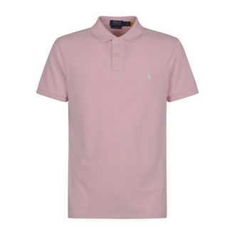 Polo Ralph Lauren Homme, Tops, Rose, Taille: L Tricot Manches Courtes
