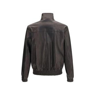 Valentino Garavani Lamb Leather Jacket - Black