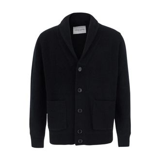 Roberto Collina Veste &agrave; revers ML - Homme - Pulls - Noir - Taille: XL