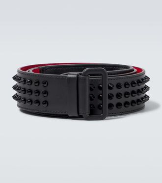 Christian Louboutin Ceinture Loubi en cuir &agrave; ornements