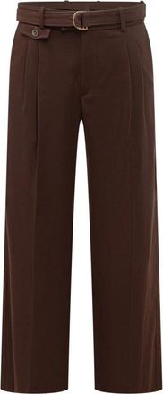 Dr&ocirc;le de Monsieur Homme, Pantalons, Brun, Taille: XS Pantalon Large Viscose