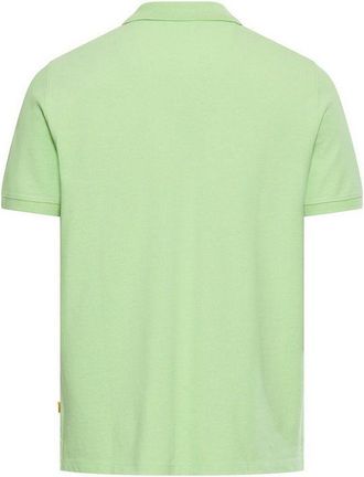 Camel Active Poloshirt normale Passform, Polokragen, 2-Knopf-Form, mit Logo-Stickerei