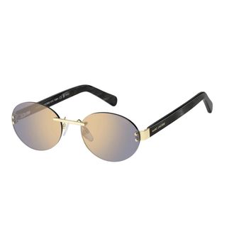 Marc Jacobs Ovale Sonnenbrille - - Accessories - Damen - Schwarzk - 57 MM