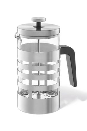 Zack 20209 SEGOS Kaffee-/ Teebereiter, Edelstahl matt, Silber