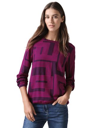 Cecil Bluse mit Smock-Detail