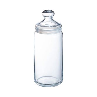 Luminarc ARC 12252 Pot Club Dose mit Deckel, Vorratsglas, Bonbondose, 1.5 Liter, Glas, transparent, 1 St&uuml;ck
