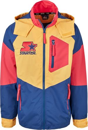 Starter Black Label Herren Starter Multicolored Logo Jacket red/Blue/Yellow, XS