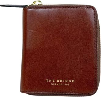 The Bridge Femme, Accessoires, Brun, Taille: ONE Size Lara Zip Around Piccolo