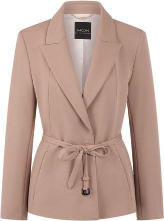 Marc Cain Damen Blazer mit Tailleng&uuml;rtel