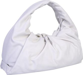 Bottega Veneta Womens Shoulder Pouch Bag White
