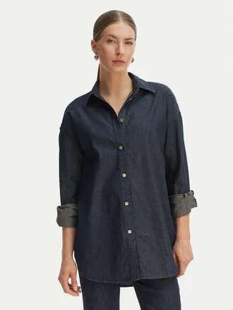 A|X Armani Exchange Jeanshemd XW002258 AF21337 MB001 Dunkelblau Relaxed Fit