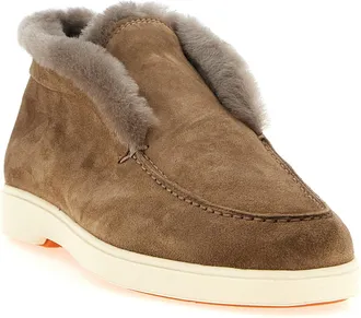 Santoni Fortune Ankle Boot - Taupe
