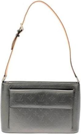 Louis Vuitton Pre-owned Sac bandouli&egrave;re Monogram Mat Alston - Femme - Pre-owned - Noir - Taille: ONE Size