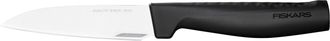 Fiskars Gemüsemesser, Hard Edge, Elegantes Design, Gesamtlänge: 22,8 cm, Rostfreier Stahl/Kunststoff, 1051762