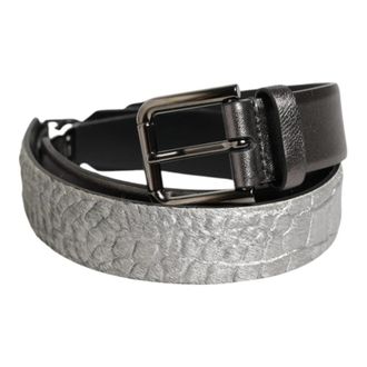 Dolce & Gabbana Kleiderg&uuml;rtel - - Accessories - Herren - Grau - ONE SIZE