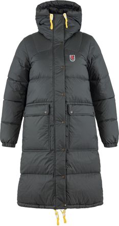 Fj&auml;llr&auml;ven Damen Expedition Long Down Parka, Basalt, XXS